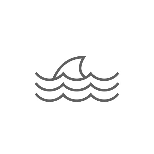 Shark Fin in Water Vector Images (over 9,800)