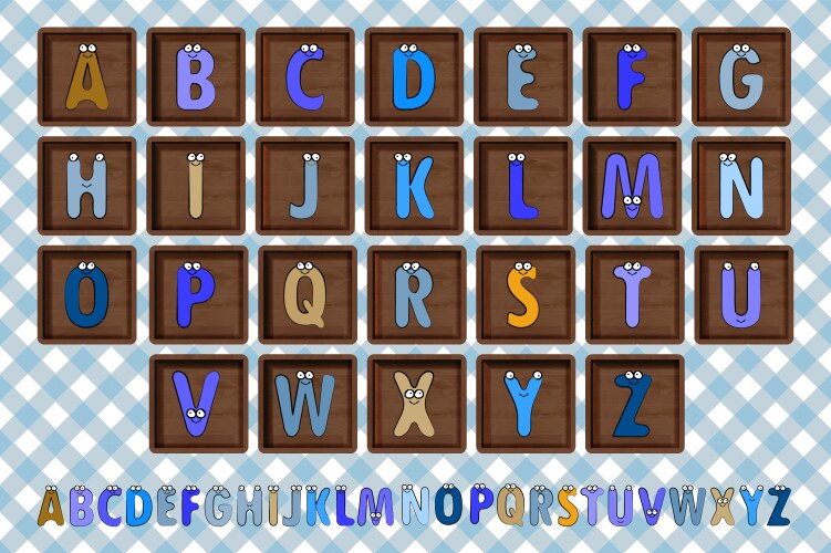 Preschool Block Letter Font Vector Images (over 1,100)