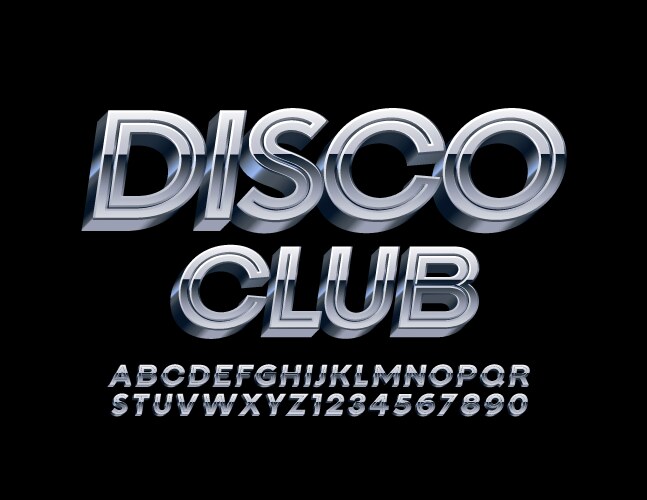 Disco Font Vector Images (over 6,100)