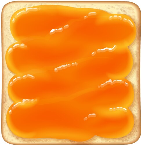 Toast realistic Royalty Free Vector Image - VectorStock