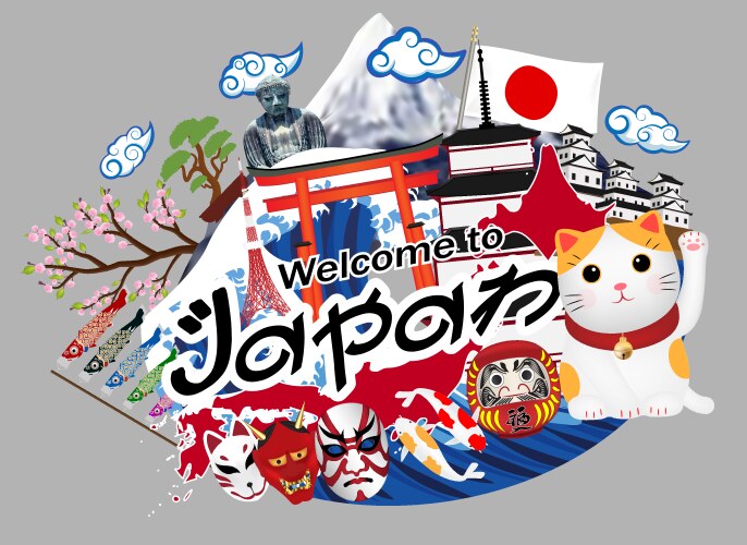 Japan Welcome Gate Vector Images (over 140)