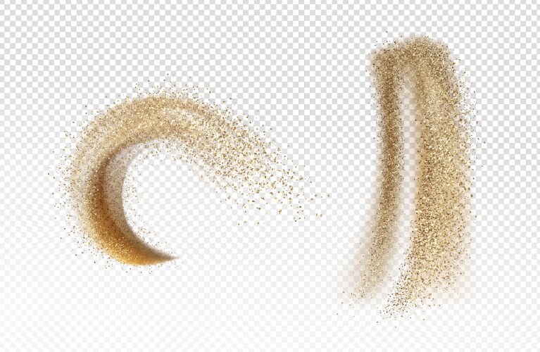 Gold Dust Transparent Background Vector Images (over 6,600)