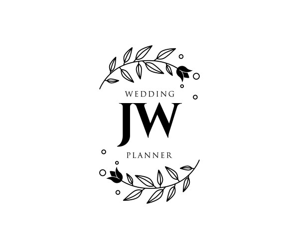 Jw Monogram Vector Images (over 1,400)