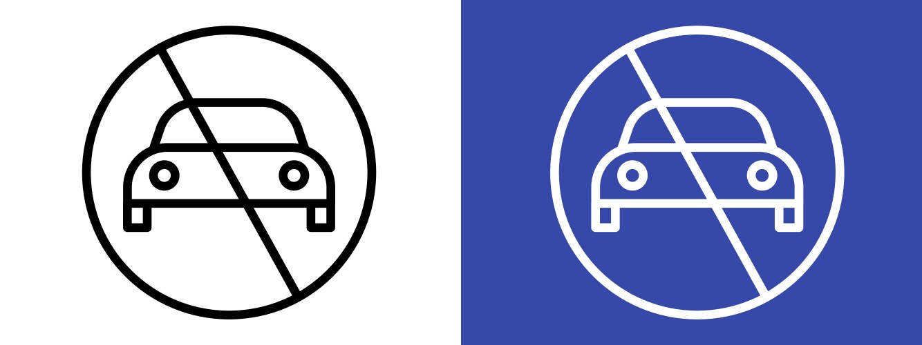 No fighting zone sign for violence prevention Vector Image