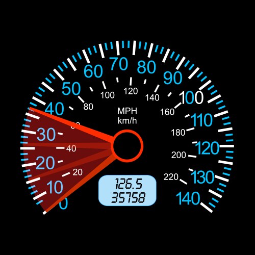 Speedometer Mph Vector Images (over 250)