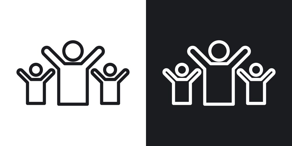 Celebration icon set celebrate happy teamwork Vector Image