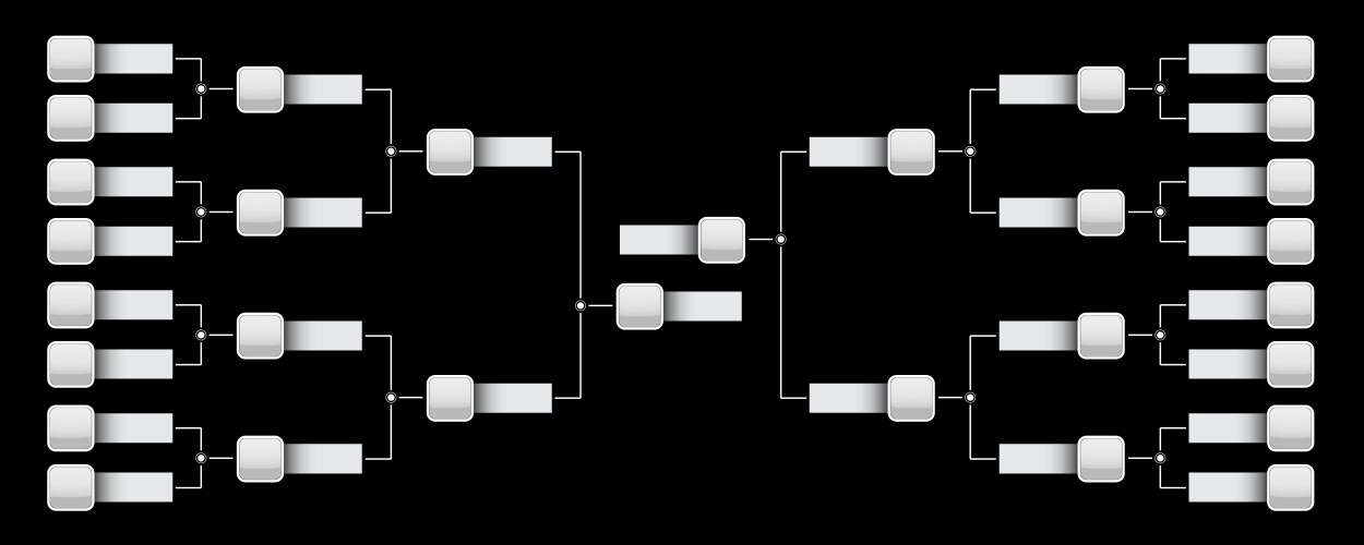 Creative of playoffs schedule Royalty Free Vector Image