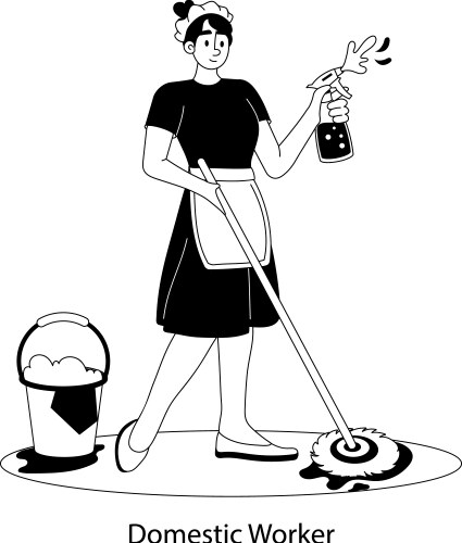 Domestic Helper Vector Images (over 670)