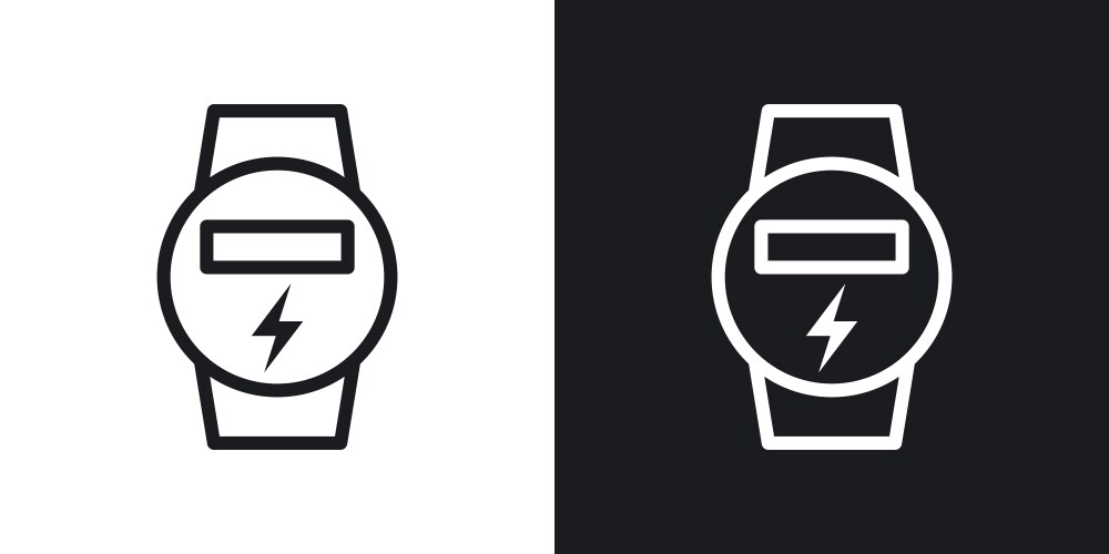 Electric meter icon set utility energy counter Vector Image