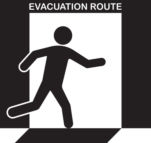 Evacuation Route Vector Images (over 940)