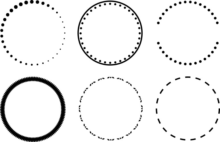 Circle Border Vector Images (over 340,000)