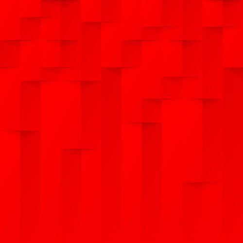 Blank a4 sheet red paper with shadow template Vector Image