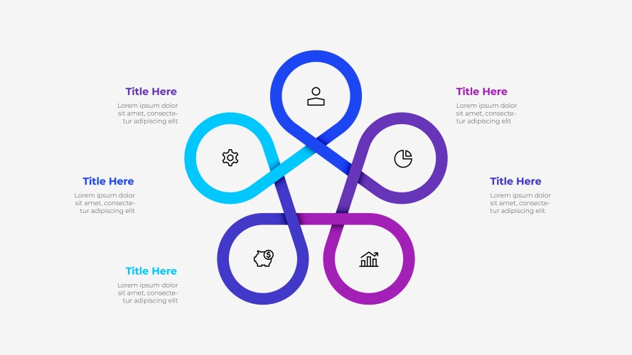 Infographic 5 Parts Vector Images (over 6,700)