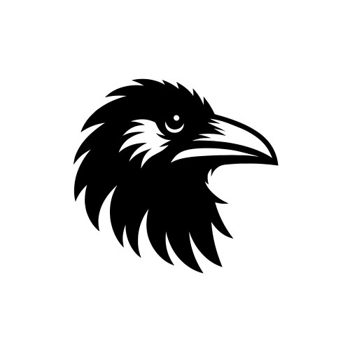 Crow Silhouette Vector Images (over 7,100)