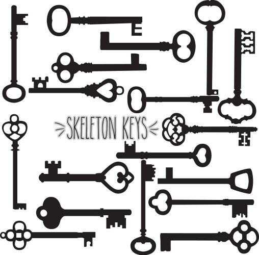 Keys Key Outline Vector Images (over 83,000)
