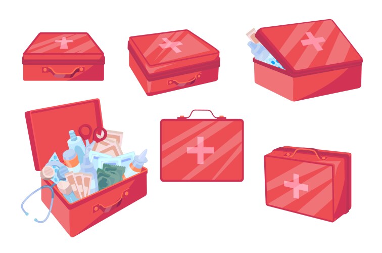 Cartoon First Aid Kit Vector Images (over 2,000)