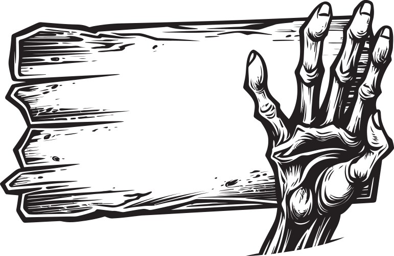 Cursed communicator emblematic logo with grasping Vector Image