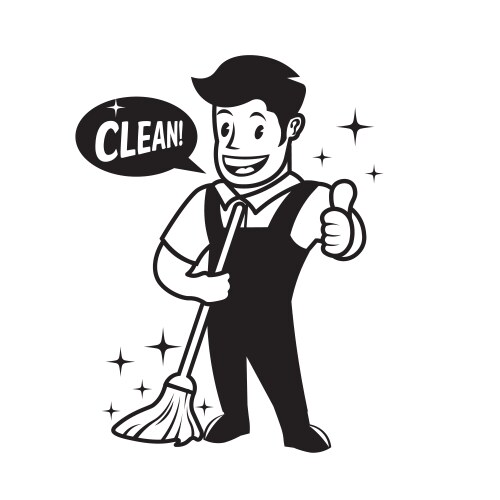 Cleaning Man Logo Vector Images (over 4,200)