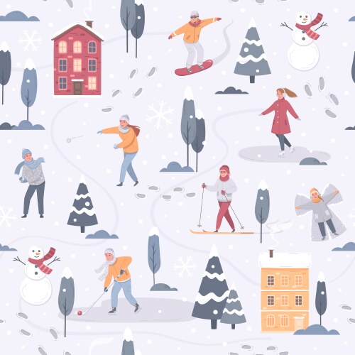 Winter Pattern Vector Images (over 290,000)