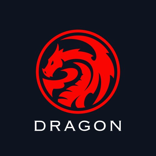Logo Red Dragon Vector Images (over 6,600)