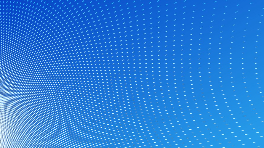 Dotted abstract background blue dots Royalty Free Vector