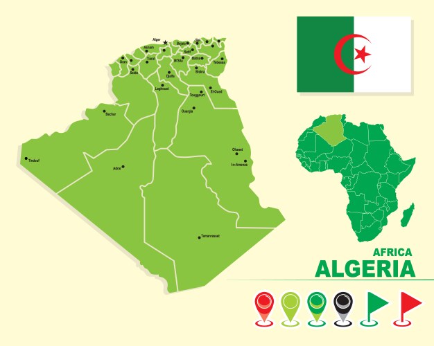 Algeria Map Vector Images (over 2,800)
