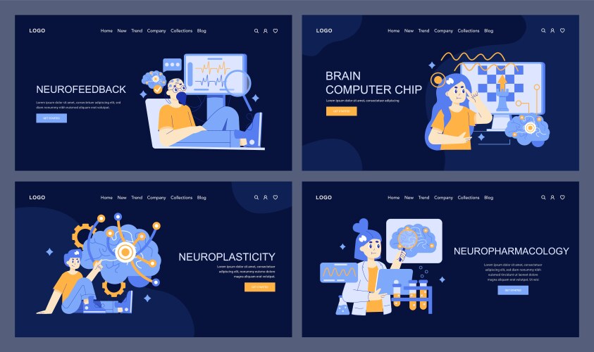 Neurofeedback Vector Images (46)