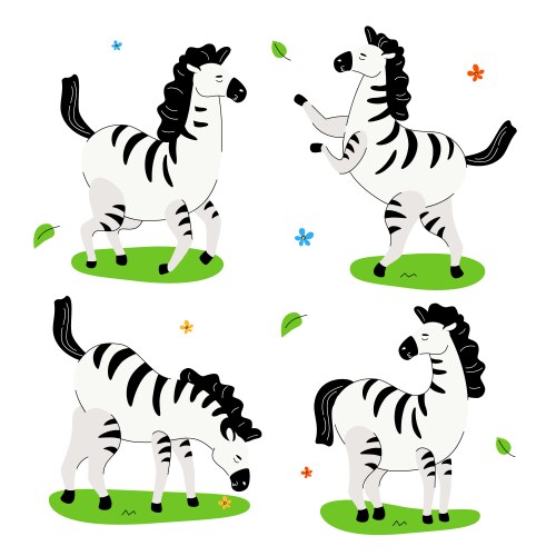Zebra Cartoon Vector Images (over 13,000)