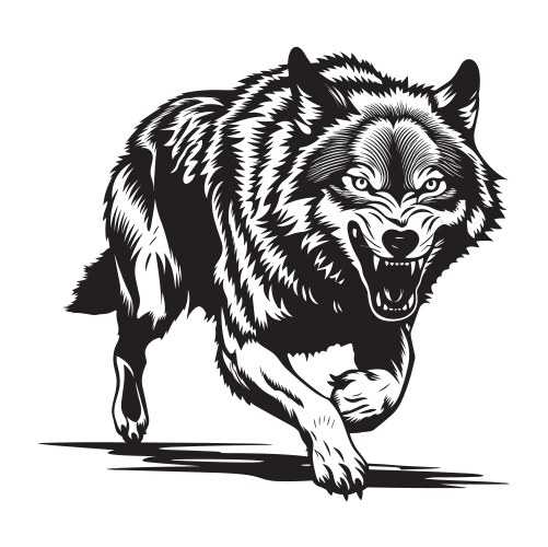 Wolf Pack Vector Images (over 1,200)