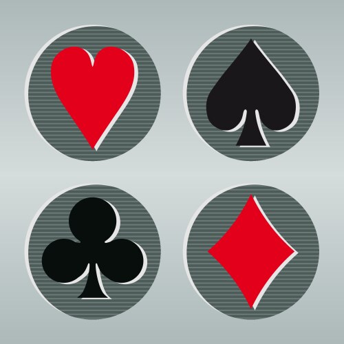Card symbols Royalty Free Vector Image - VectorStock