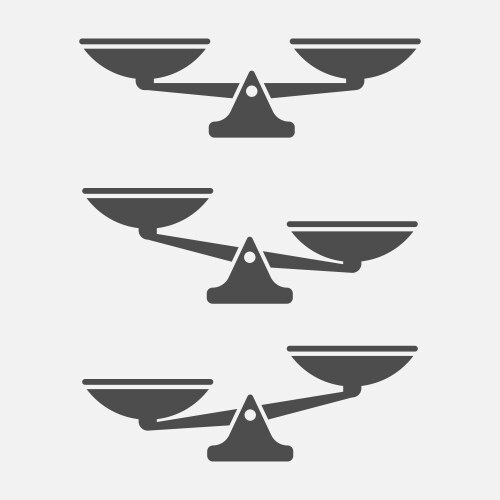 Unbalanced Scales Vector Images (over 250)