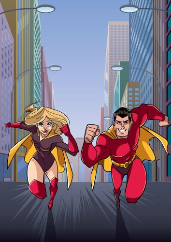 Super Hero Running Vector Images (over 890)