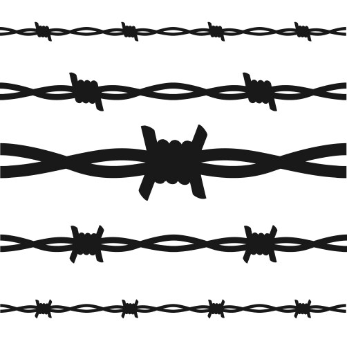 Barbed Wire Fence Cartoon Vector Images (over 130)