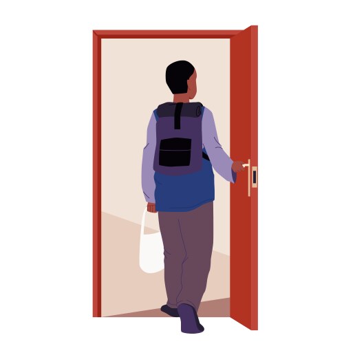 Man Walking Back View Vector Images (over 880)