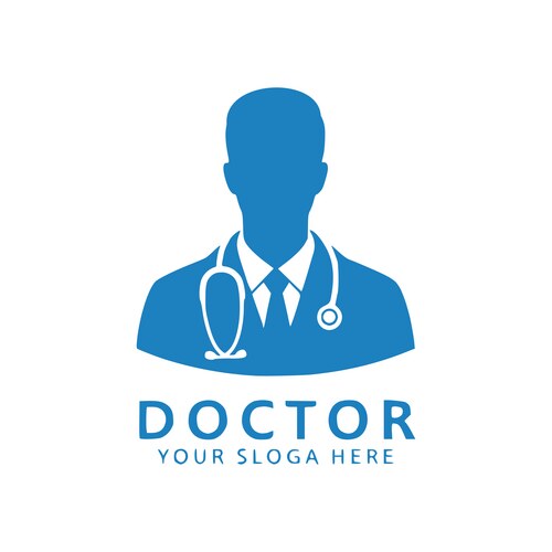 Doctor logo Vector Images & Graphics for Commercial Use | VectorStock