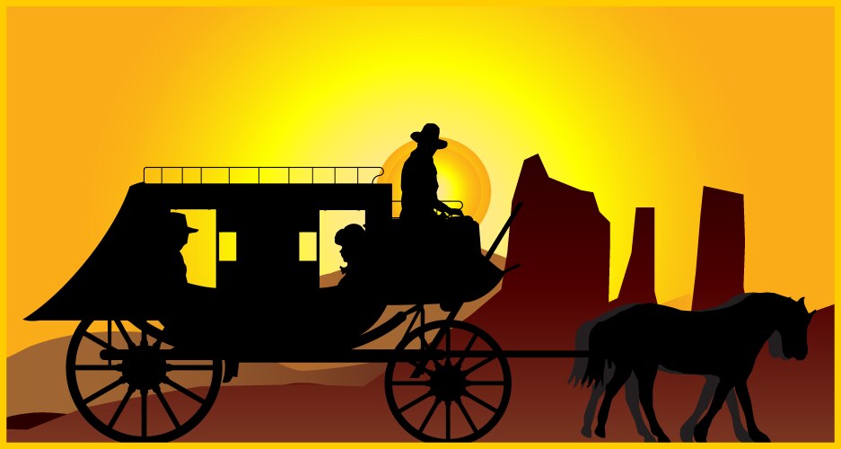 Stagecoach Vector Images (over 950)