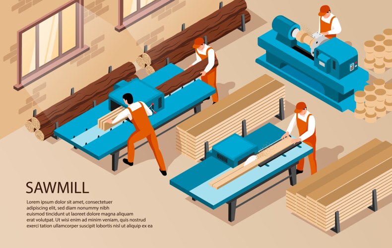 Sawmill Vector Images (over 5,900)