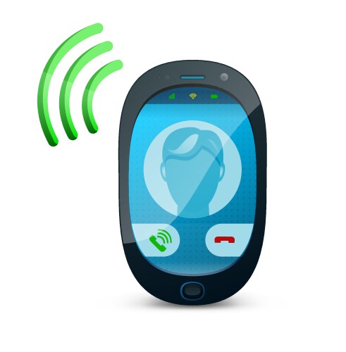 Smart phone cartoon Royalty Free Vector Image - VectorStock