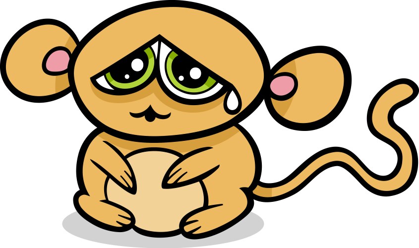Sad Monkey Vector Images (over 360)