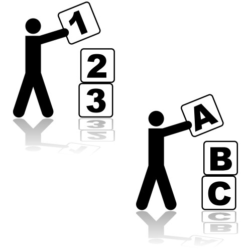 Stick Figure Studying Vector Images (over 350)