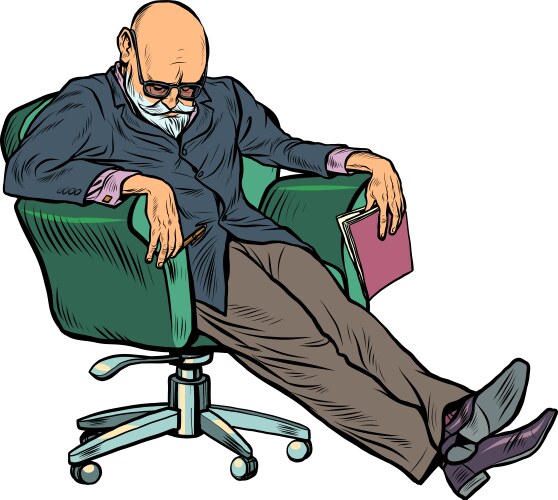 Cartoon Old Man Sleep Vector Images (over 280)