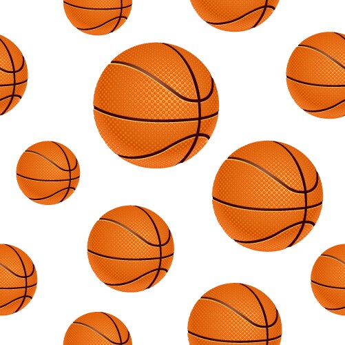Basketball Seamless Background Vector Images (over 3,400)