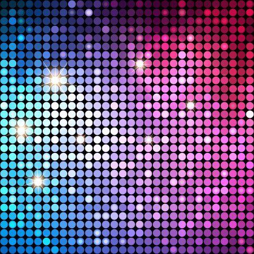Abstract metallic disco background Royalty Free Vector Image