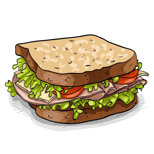 Sandwich Vector Images (over 100,000)