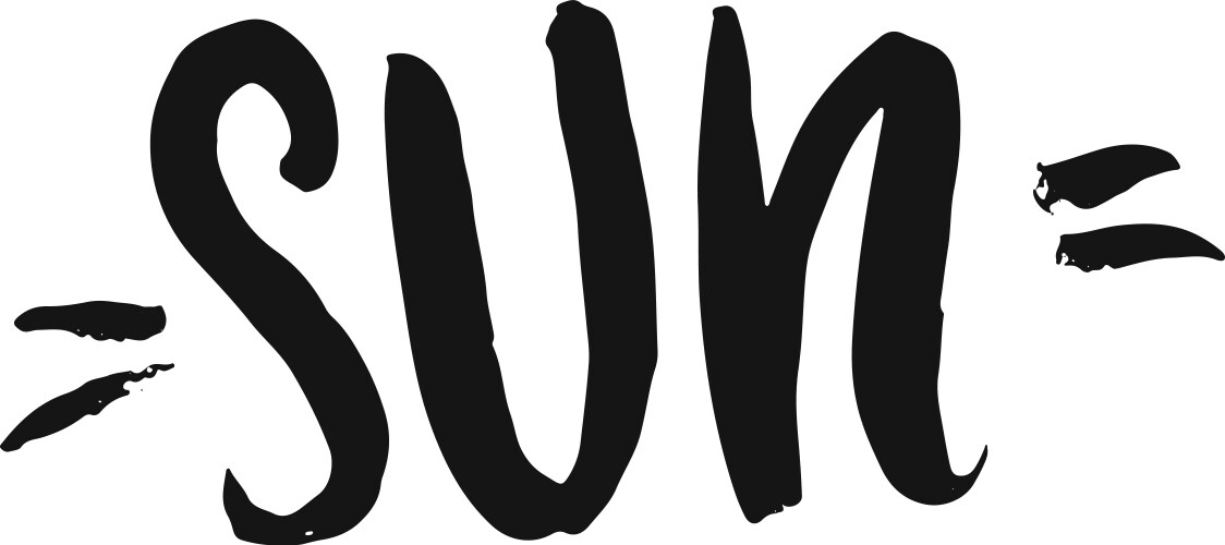 Lettering hi Royalty Free Vector Image - VectorStock