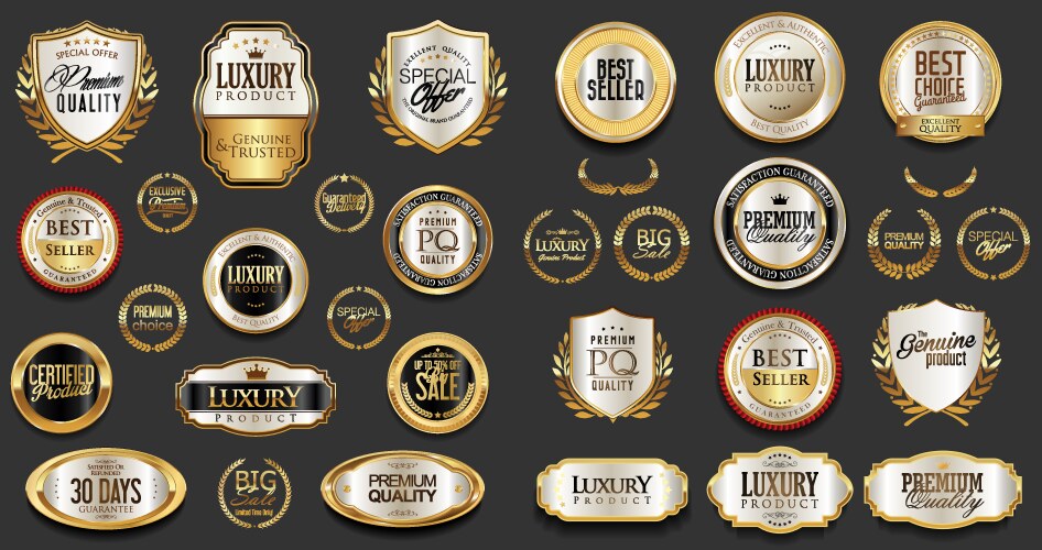 Luxury Badges Vector Images (over 290,000)