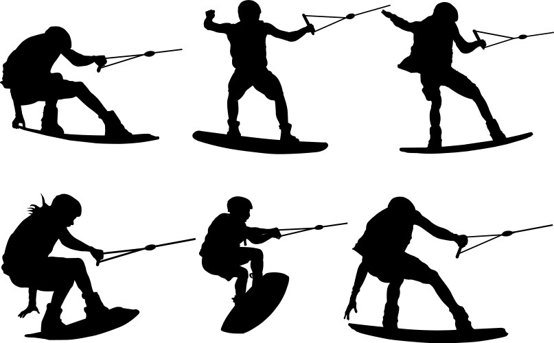 Water Skiing Vector Images (over 7,900)