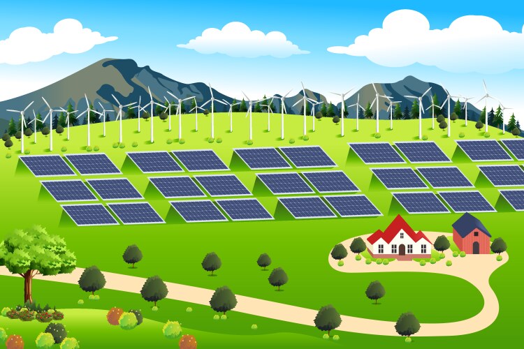 Solar Panels Cartoon Vector Images (over 3,400)