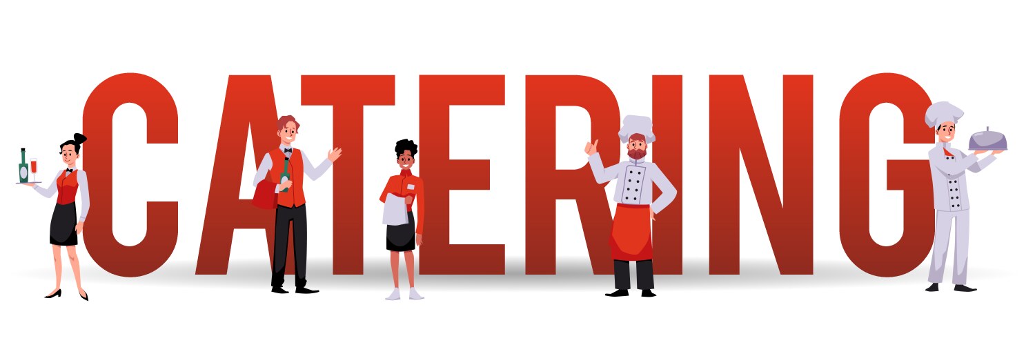 Cartoon Catering Food Service Vector Images (over 4,300)