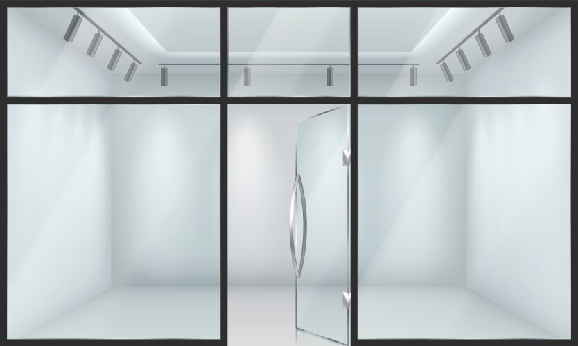 Realistic Mockup Storefront Vector Images (over 260)